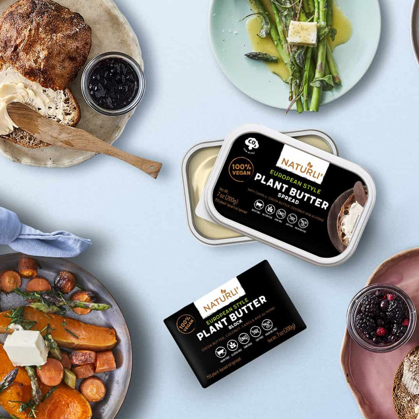 Plant Based Vegan Butters